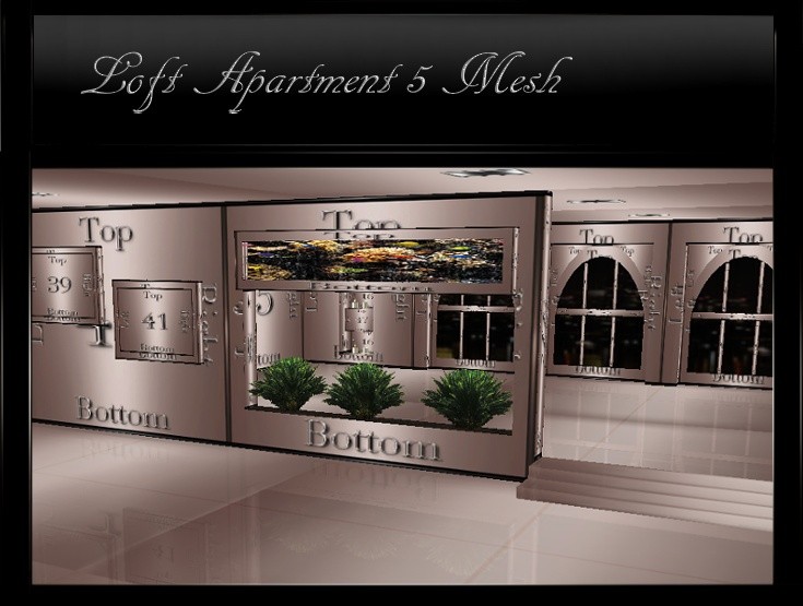 IMVU Loft Apartment 5 Mesh