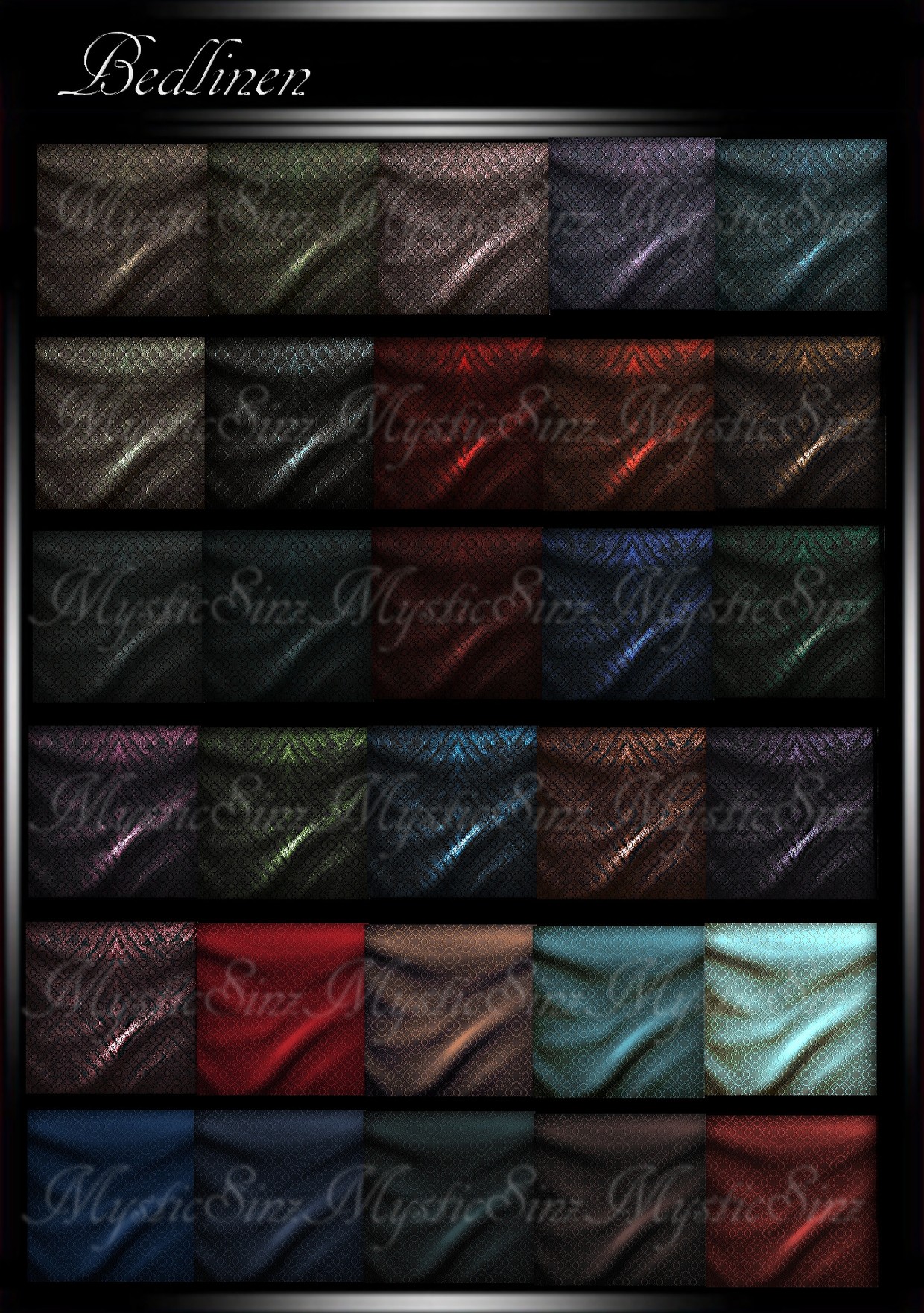 Bed Linens IMVU Textures