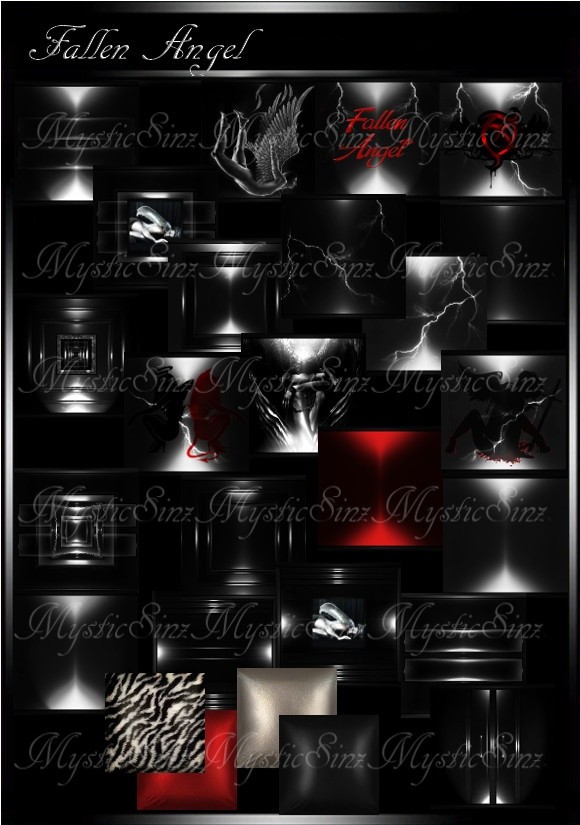 Fallen Angel IMVU Room Textures Collection