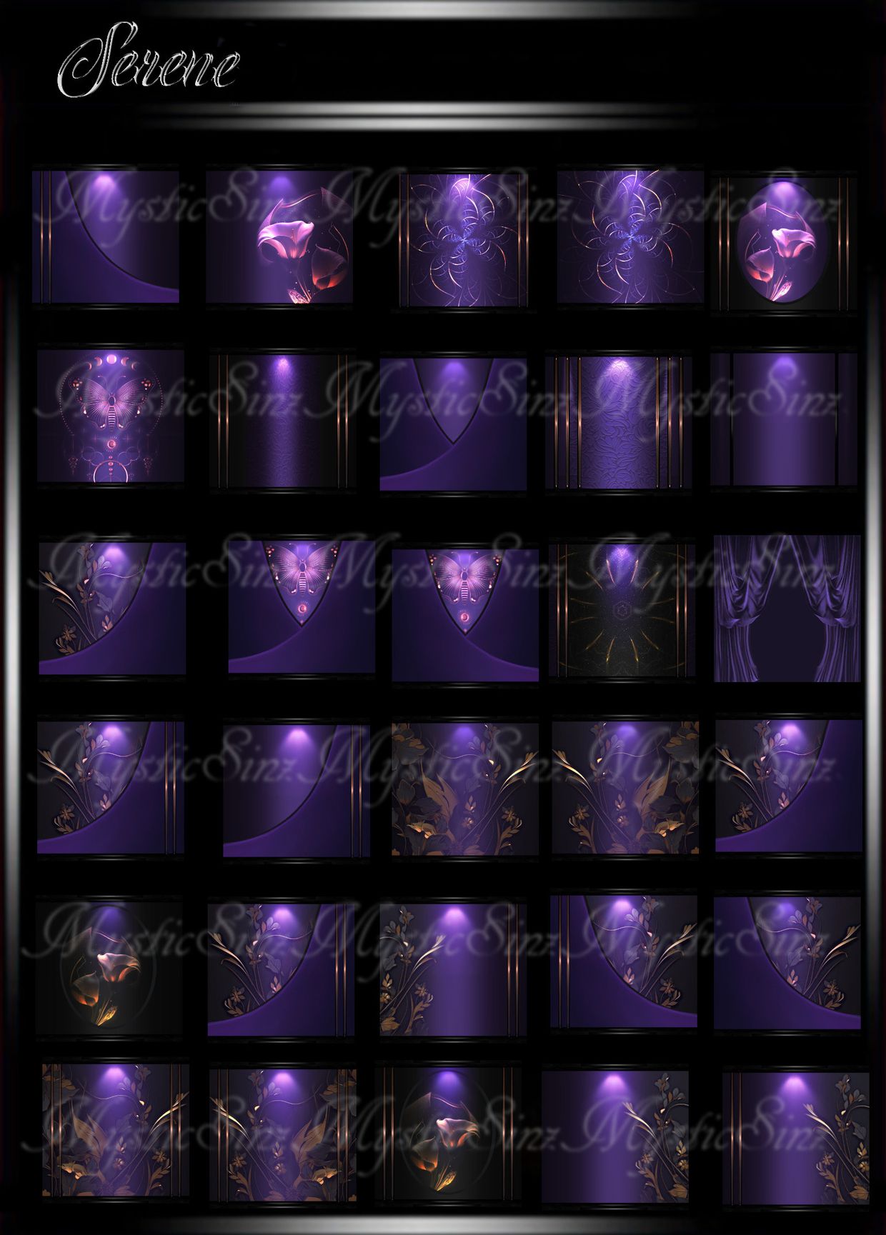 Serene IMVU Room Textures Collection