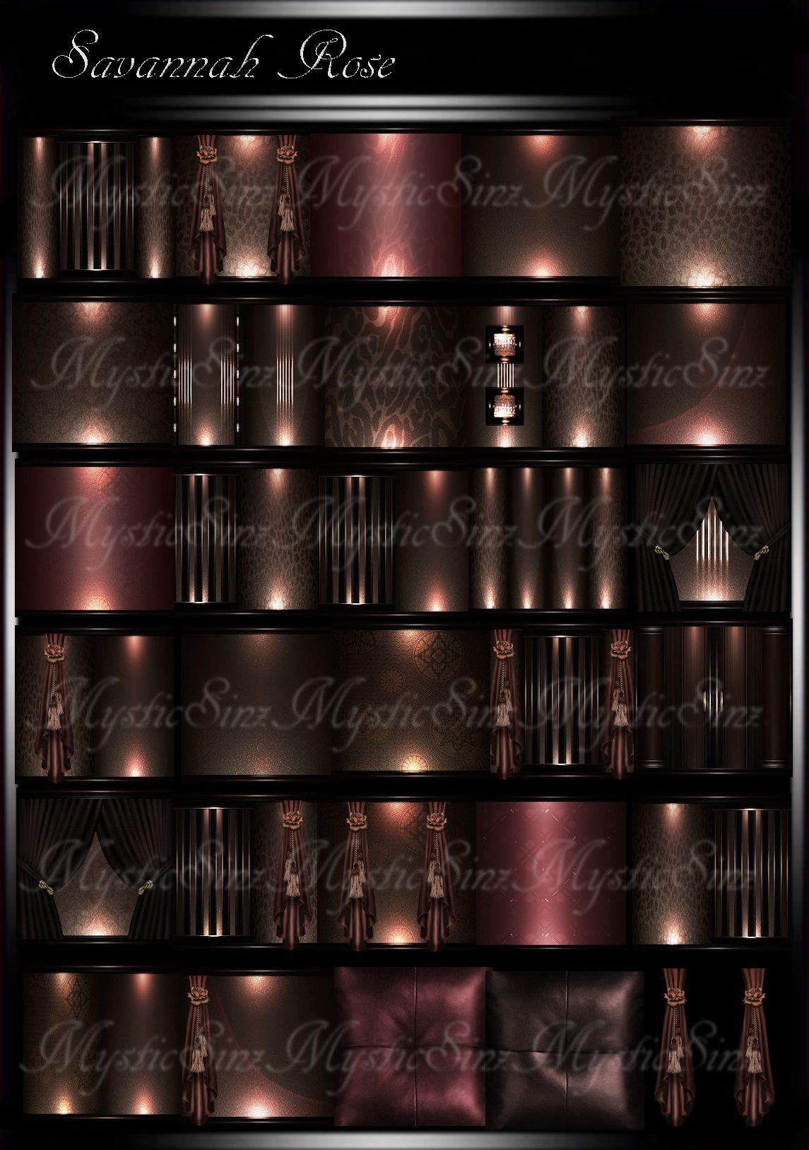 Cassiopeia IMVU Room Textures Collection