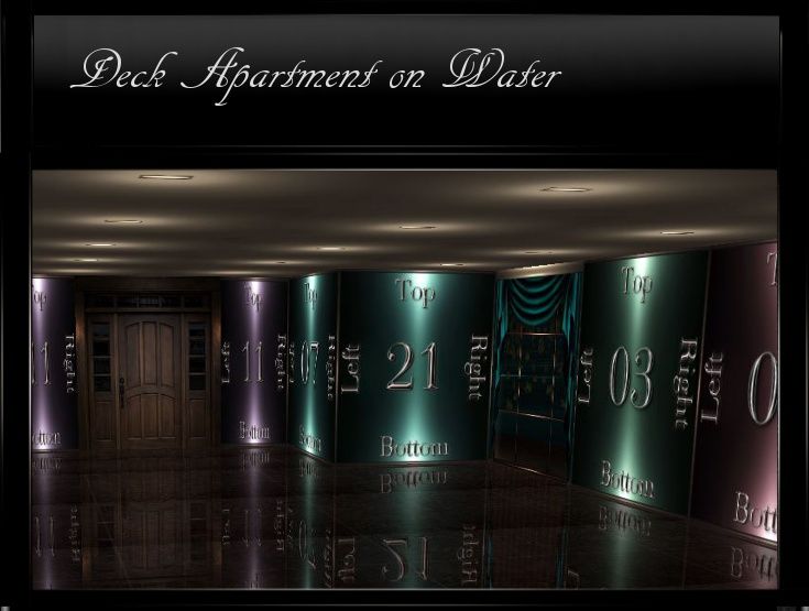 IMVU Meshes Reflect Deck Apartment