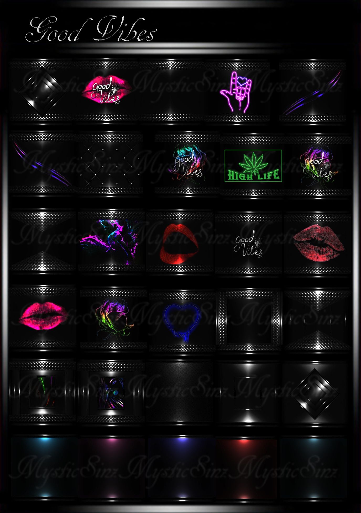 Wanna Rock IMVU Room Texture Collection