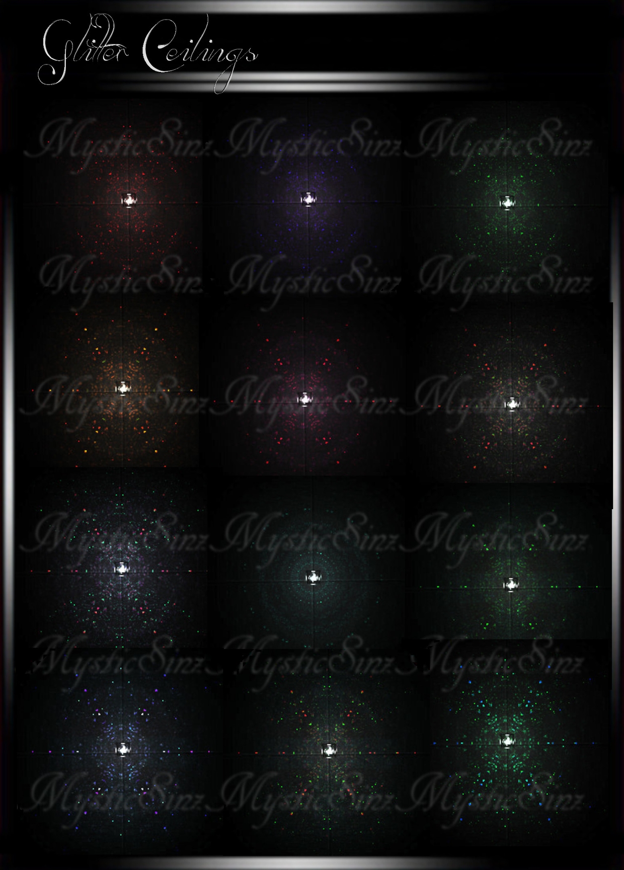 Glitter Ceilings IMVU Room Textures