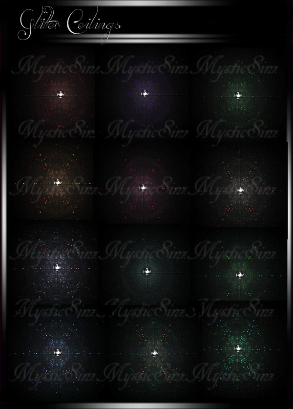 Glitter Ceilings IMVU Room Textures
