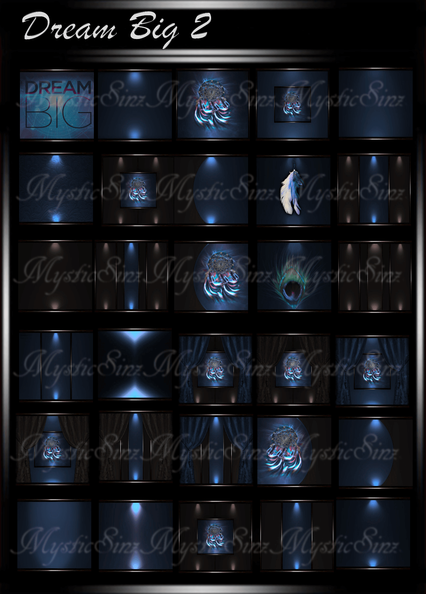 Cassiopeia IMVU Room Textures Collection