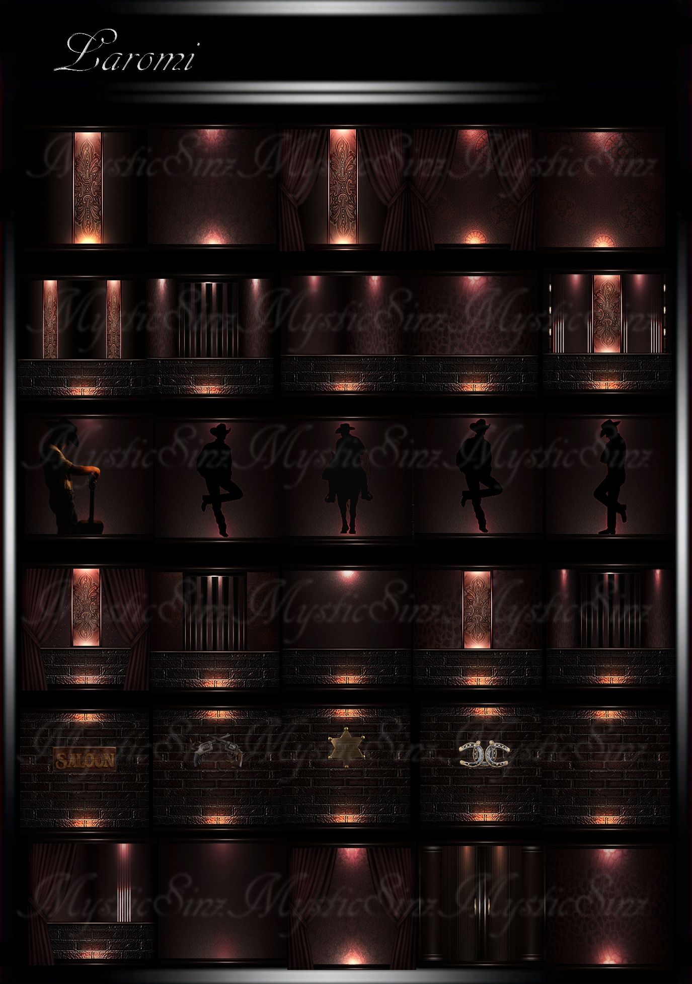 Mythical IMVU Room Texture Collection