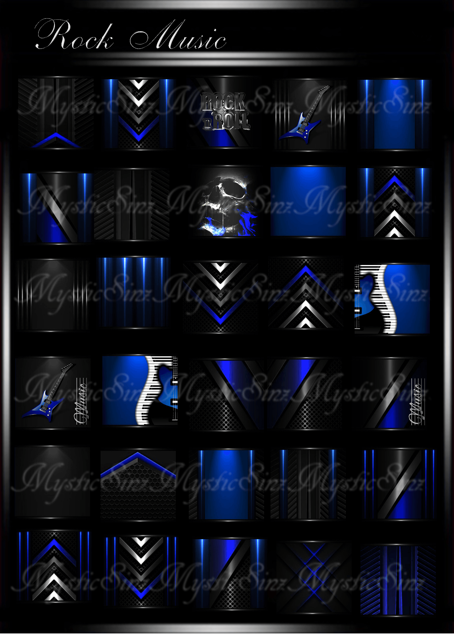 Wanna Rock IMVU Room Texture Collection