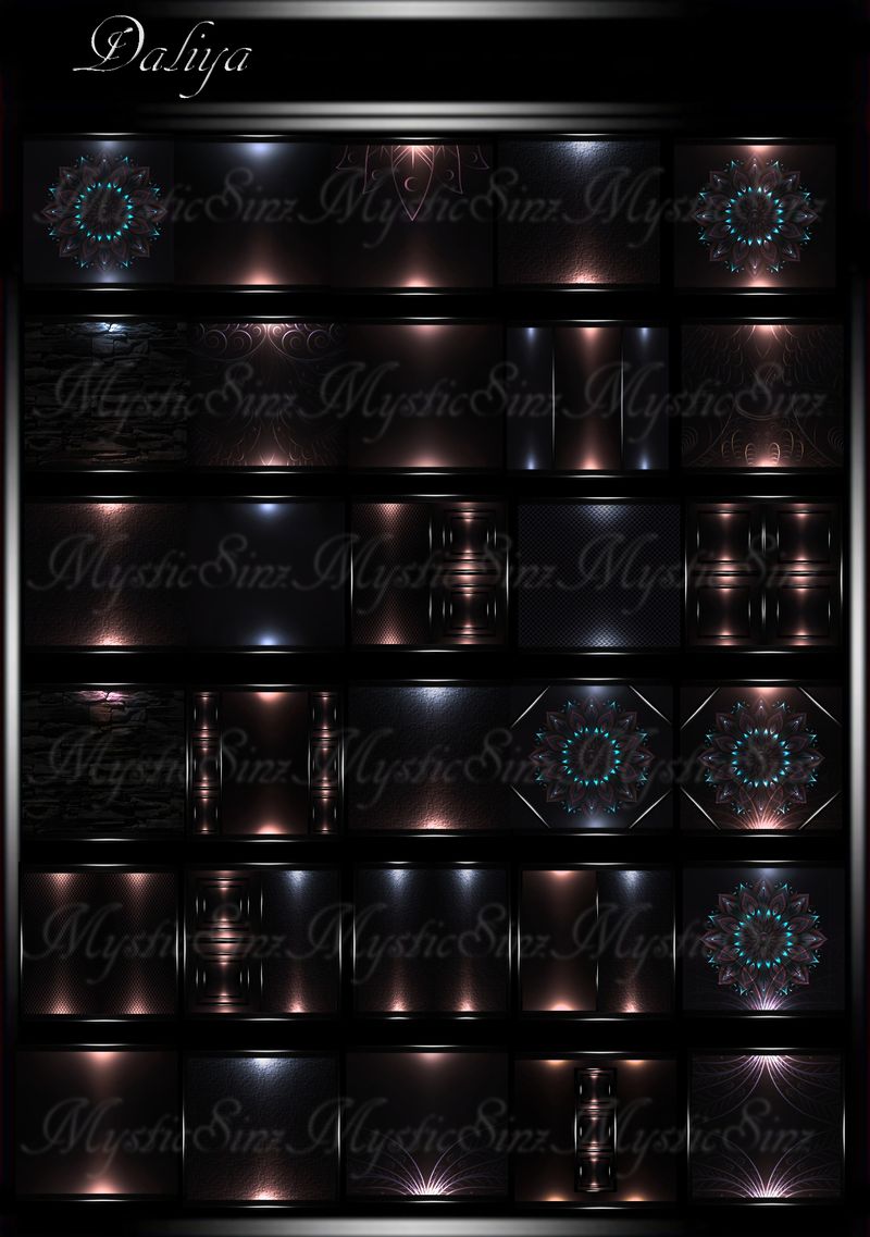 Neon Lights IMVU Room Textures Collection