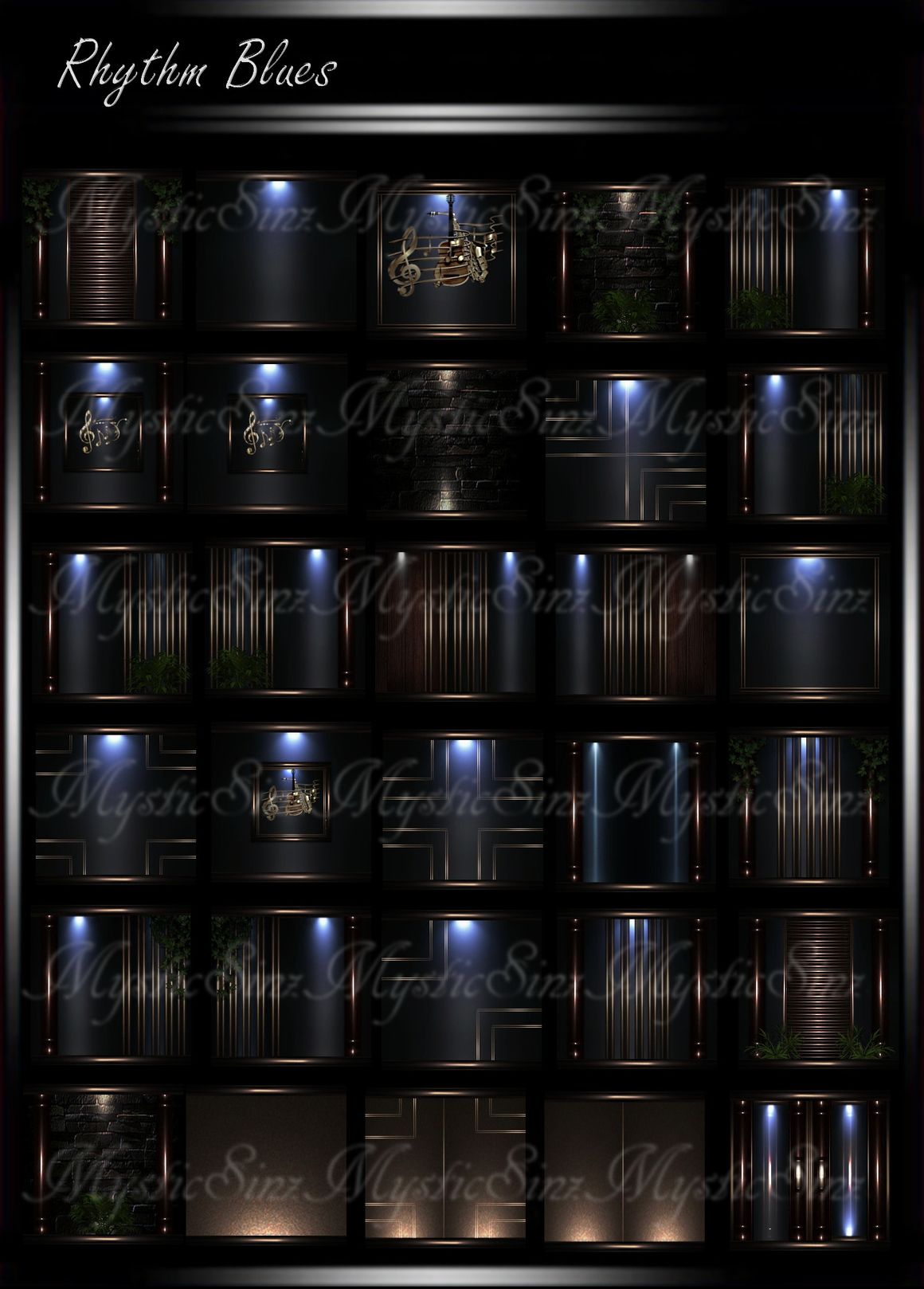 Mocha IMVU Room Textures Collection