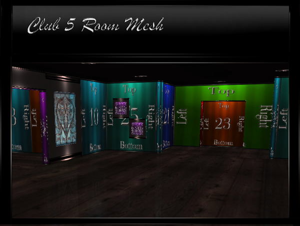 Club 5 IMVU Room Mesh