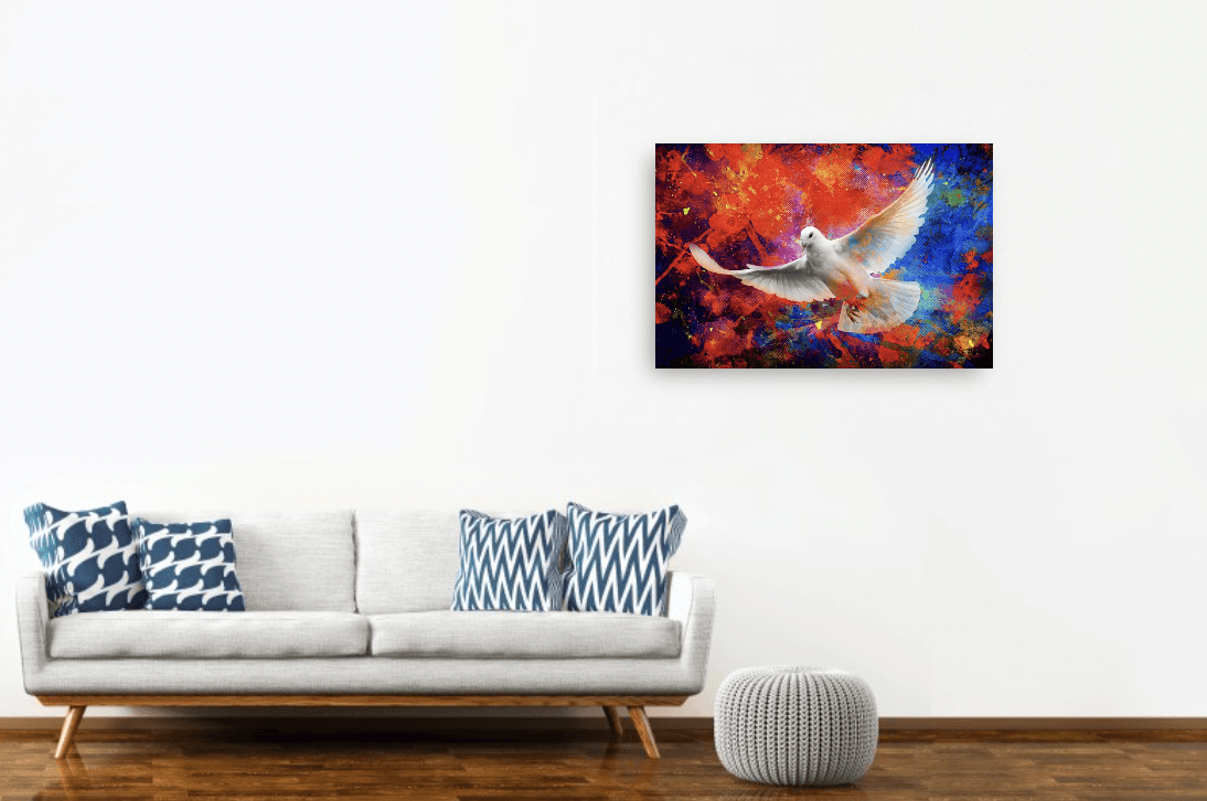 Prophetic Art - Prophetic Mantle - Dove (Print-Only)