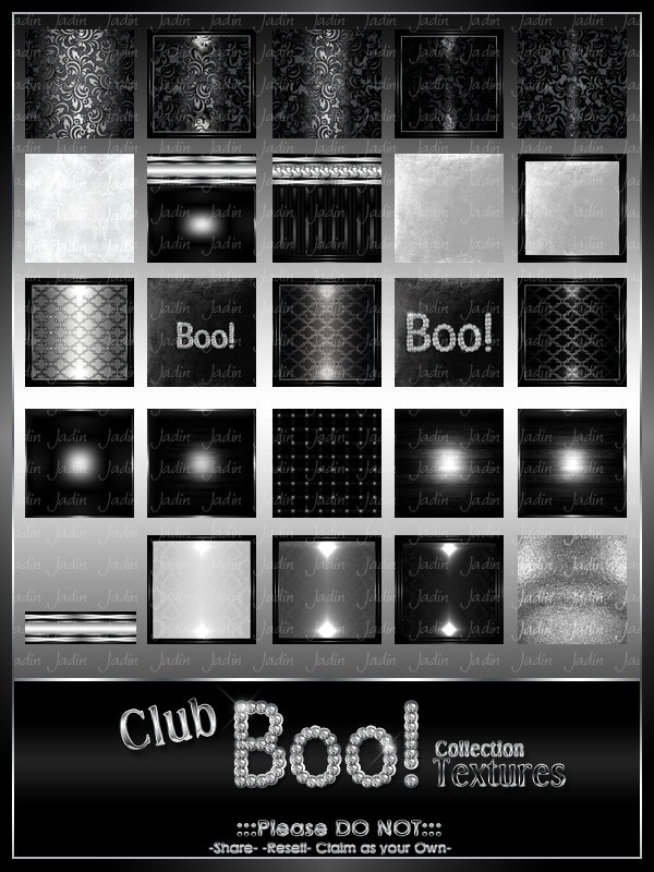 Club BOO Texture Pack-- $3.00