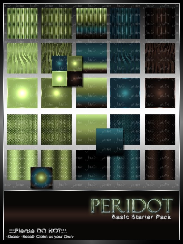Peridot Basic Texture Pack-- $1.00