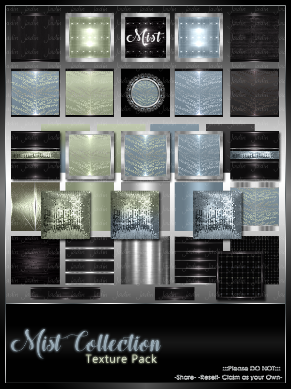 Mist Texture Pack-- $5.00