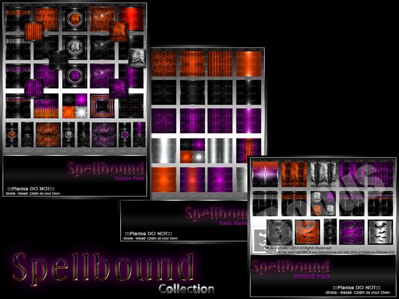 Spellbound Texture Pack Collection-- $8.00