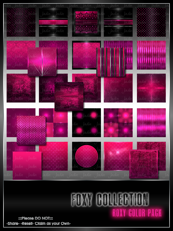 FOXY--Roxy Texture Pack-- $3.00