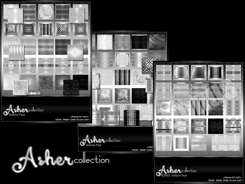 Asher Collection-- $6.00