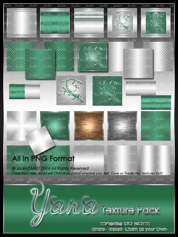 Yara Texture Pack-- $1.00