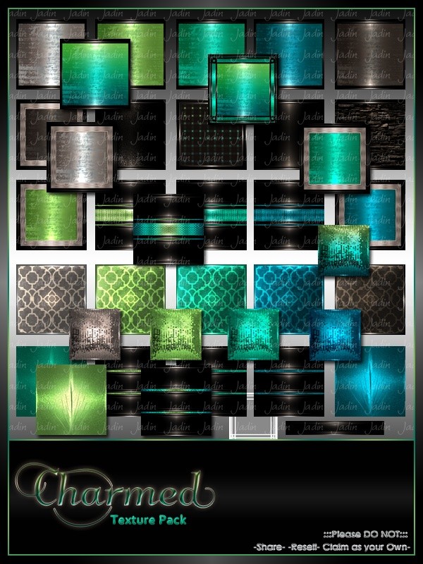 Charmed Texture Pack-- $6.00