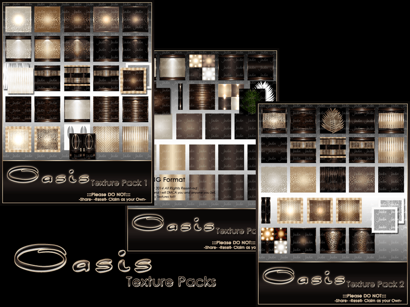 Oasis Full Texture Pack Collection-- $4.00