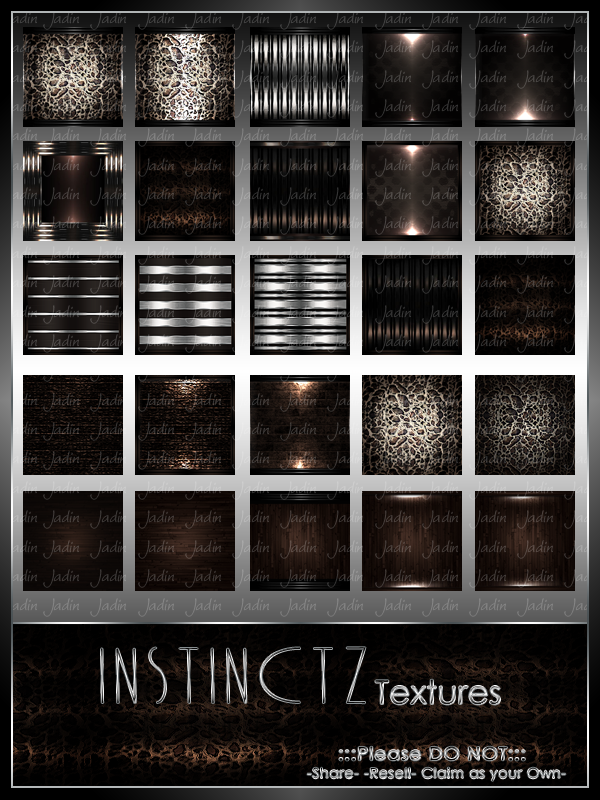 Instinctz Texture Pack $3.00