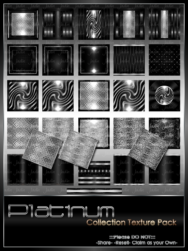Platinum Texture Pack $4.00