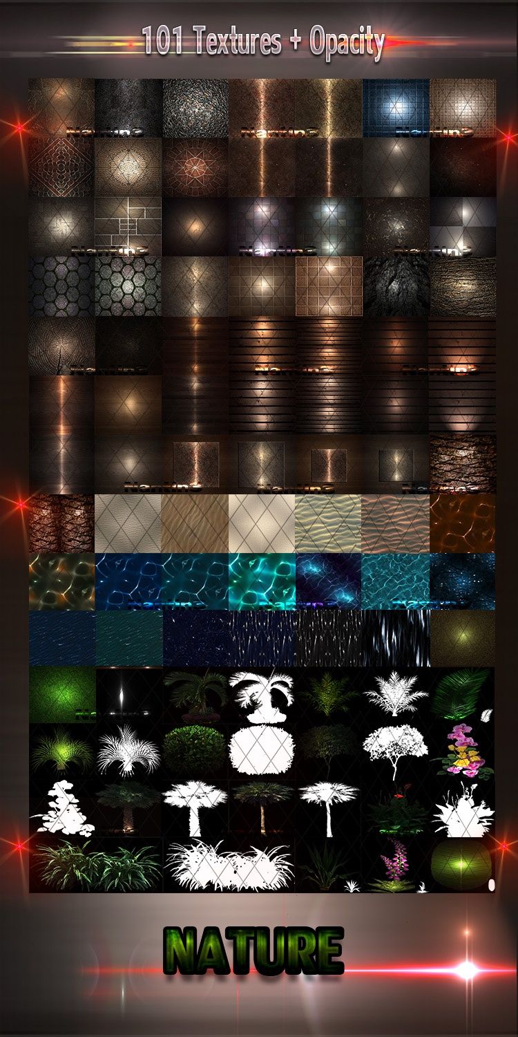NATURE FILES 101Textures + Opacity 256x256jpg.