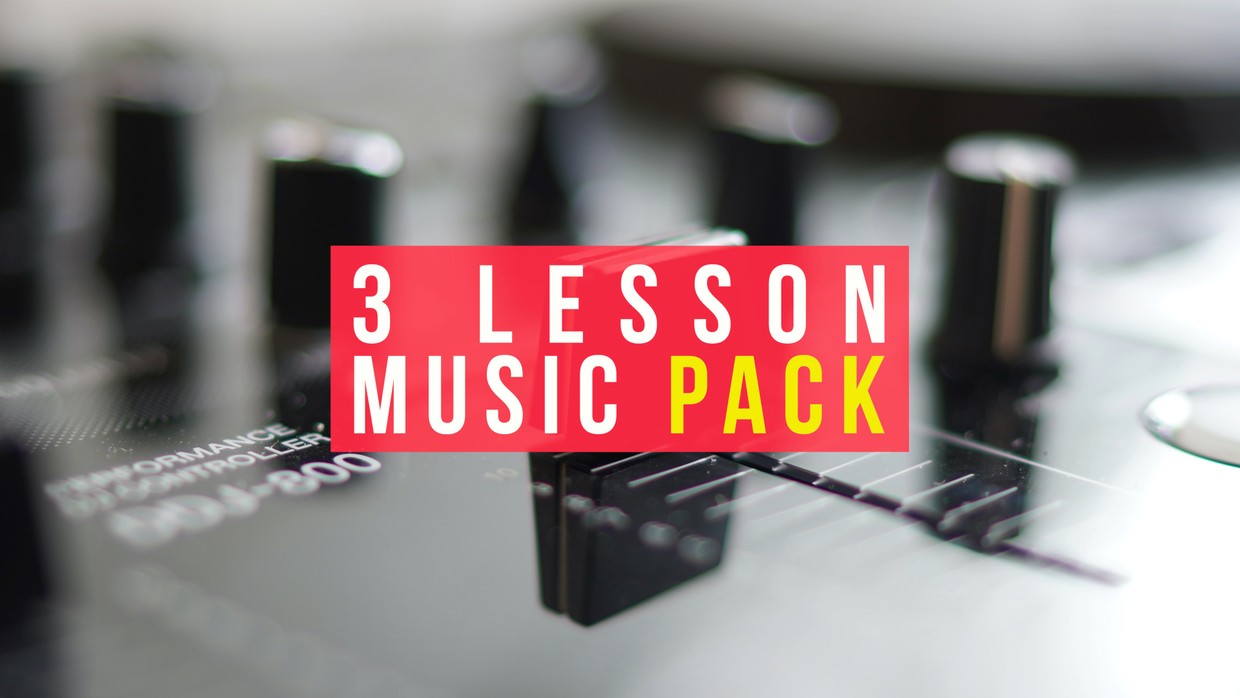 3 Lesson Music Pack