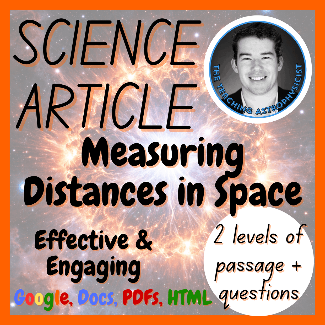 Measuring Distances in Space | Space Reading Comprehension 2 Passage ...