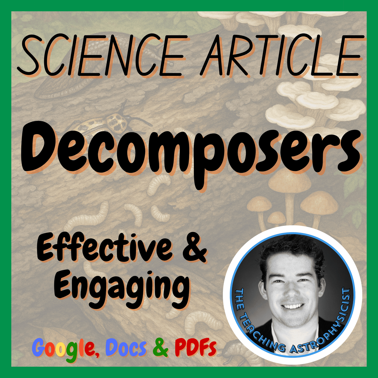 Decomposers | Biology Reading Comprehension Passage & Questions FREE