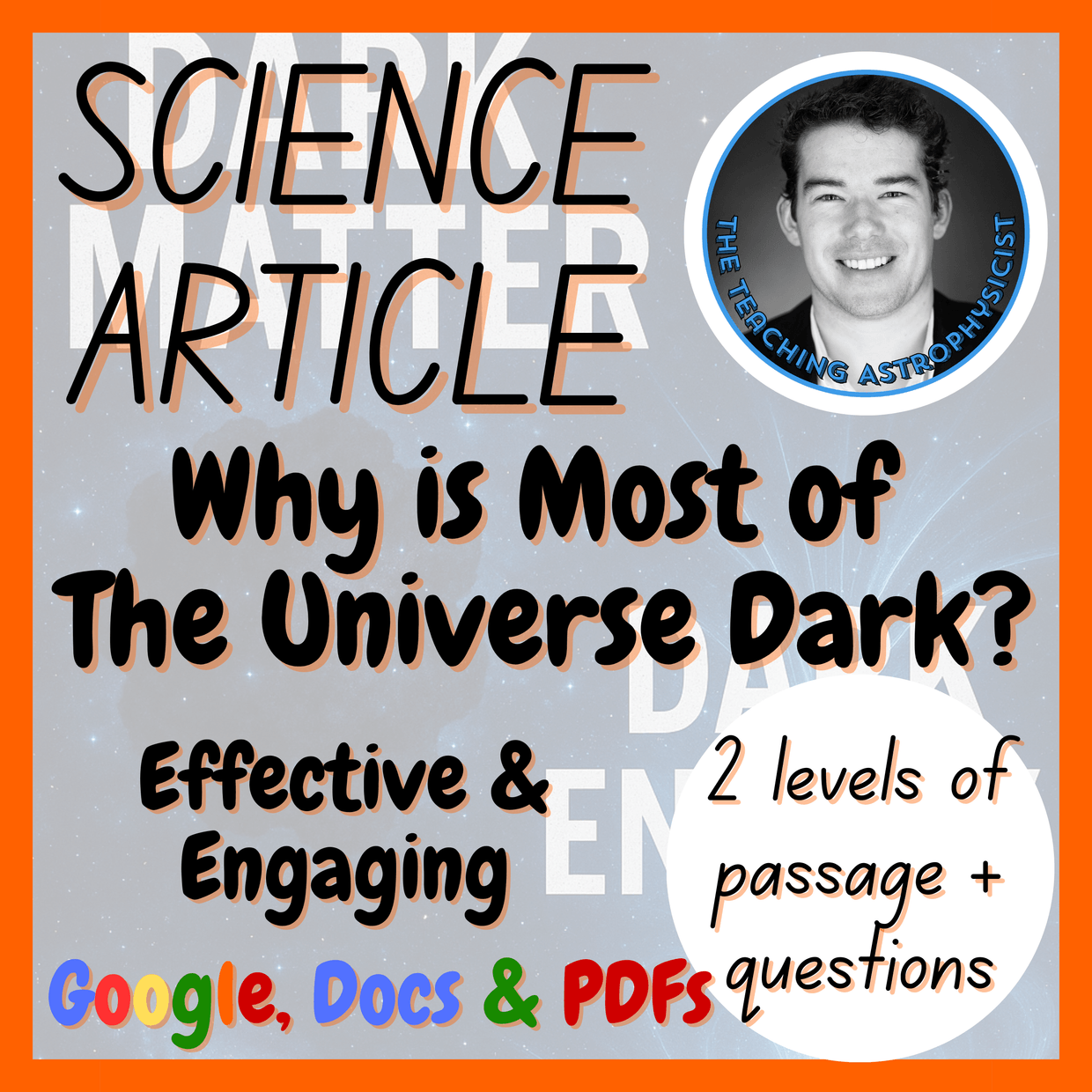 Why is Most of The Universe Dark? | Reading Comprehension 2 Passage ...