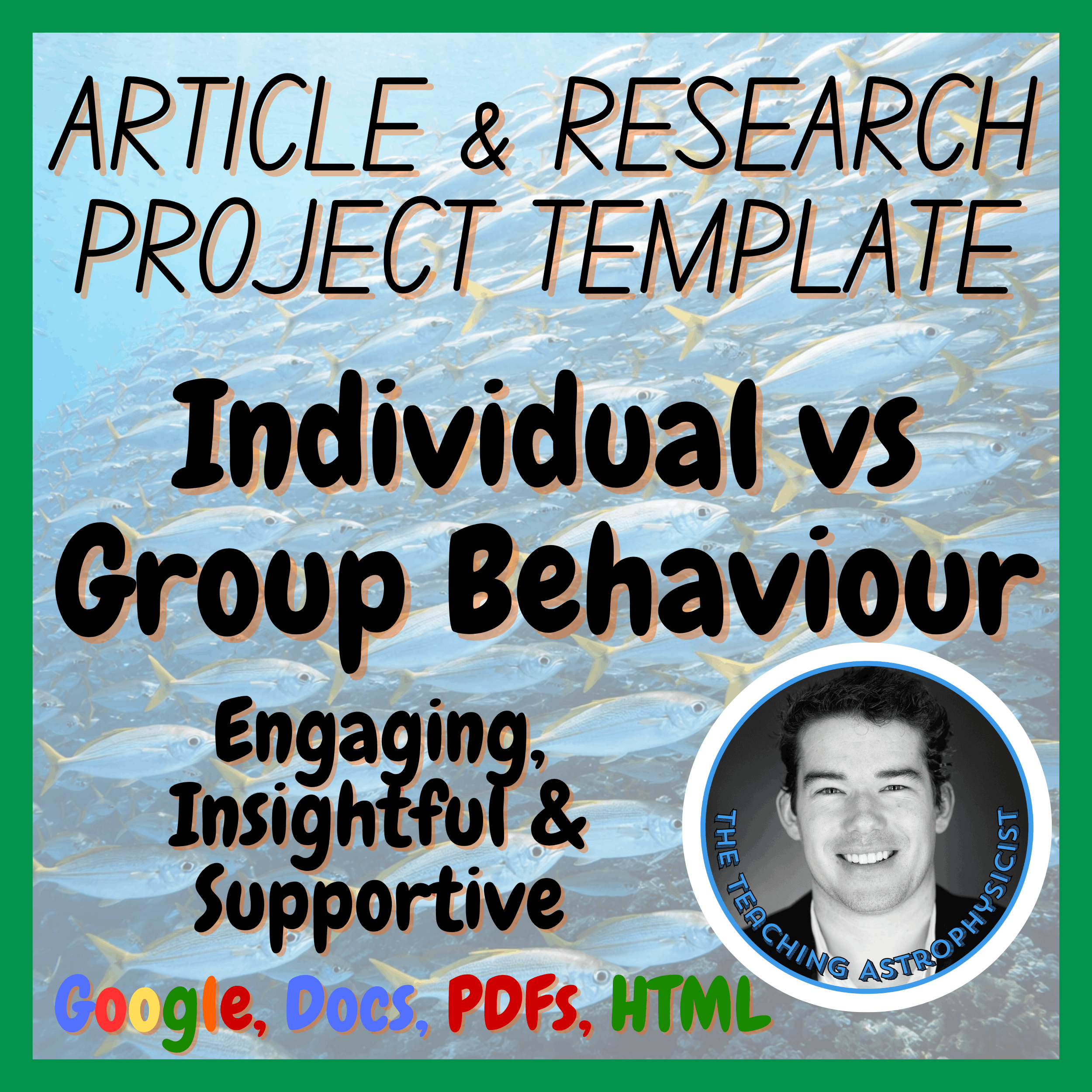 Biology Reading Passage + Project Template