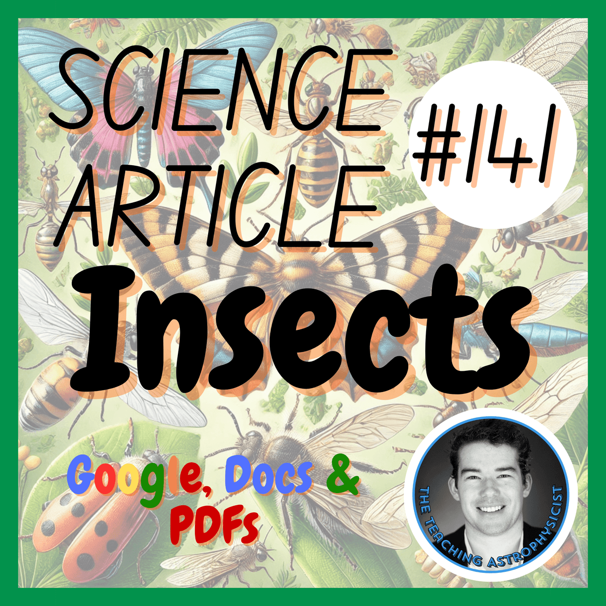 Insects | Biology Science Reading Comprehension Passage & Questions FREE