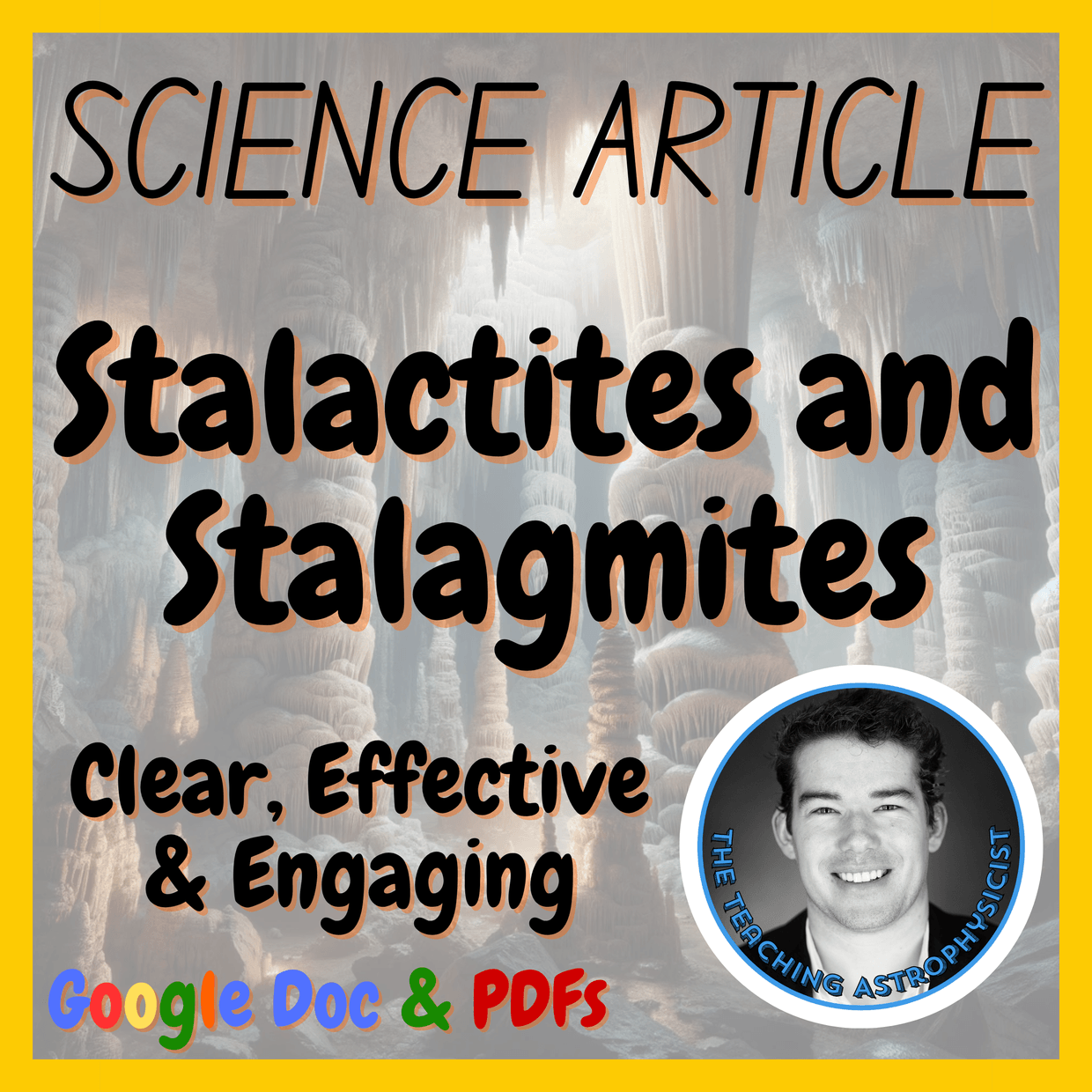 Stalactites and Stalagmites | Science Reading Comprehension Passage ...