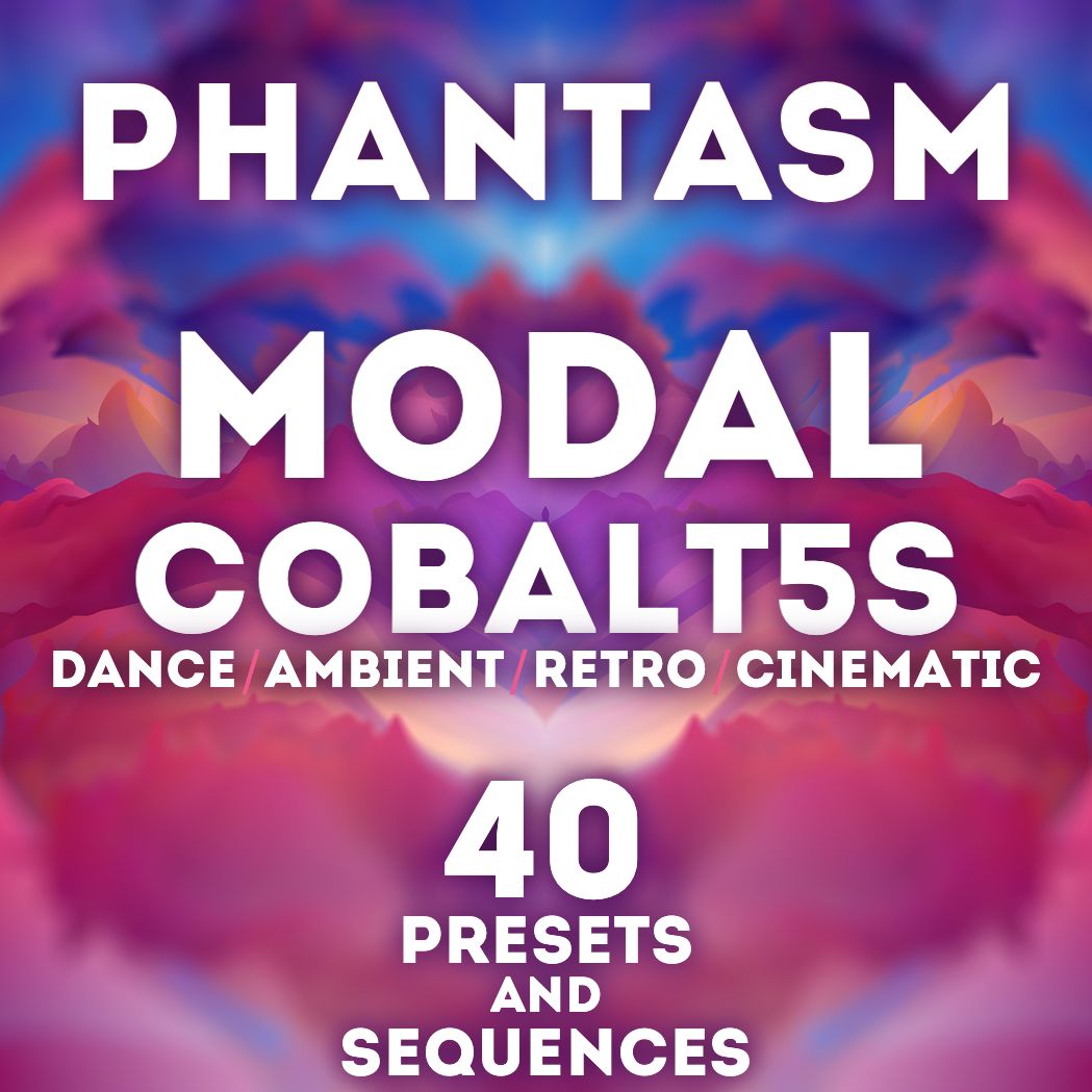 SR Modal Cobalt 5S - "Phantasm" 40 Presets and Sequences