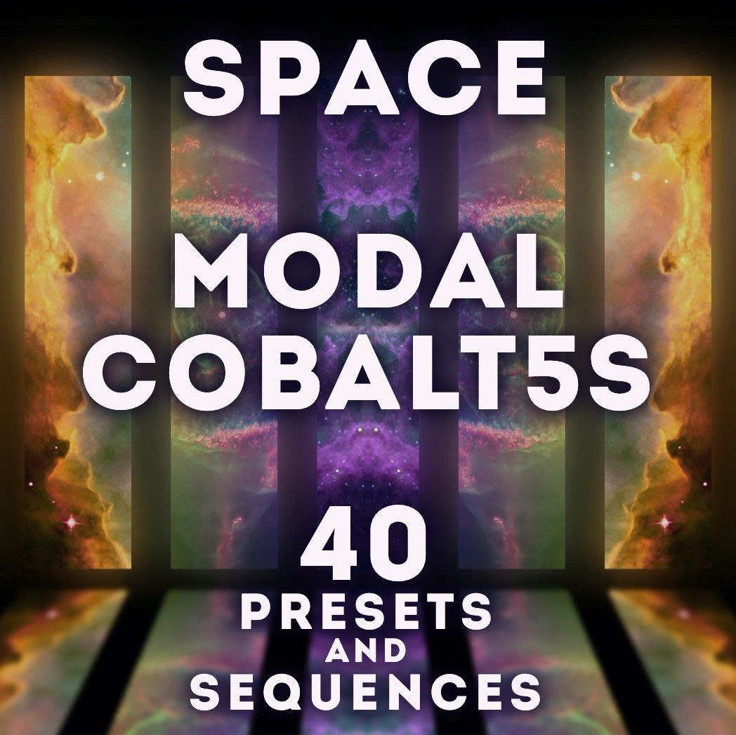 SR Modal Cobalt 5S - "Space" 40 Presets and Sequences