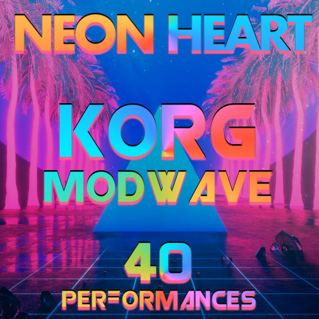 SR Korg Modwave - "Neon Heart" 40 Performances