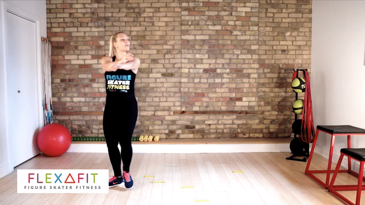 Off Ice Jump Basics with Signe - WALTZ JUMP | FLEXAFIT Figure Skating ...
