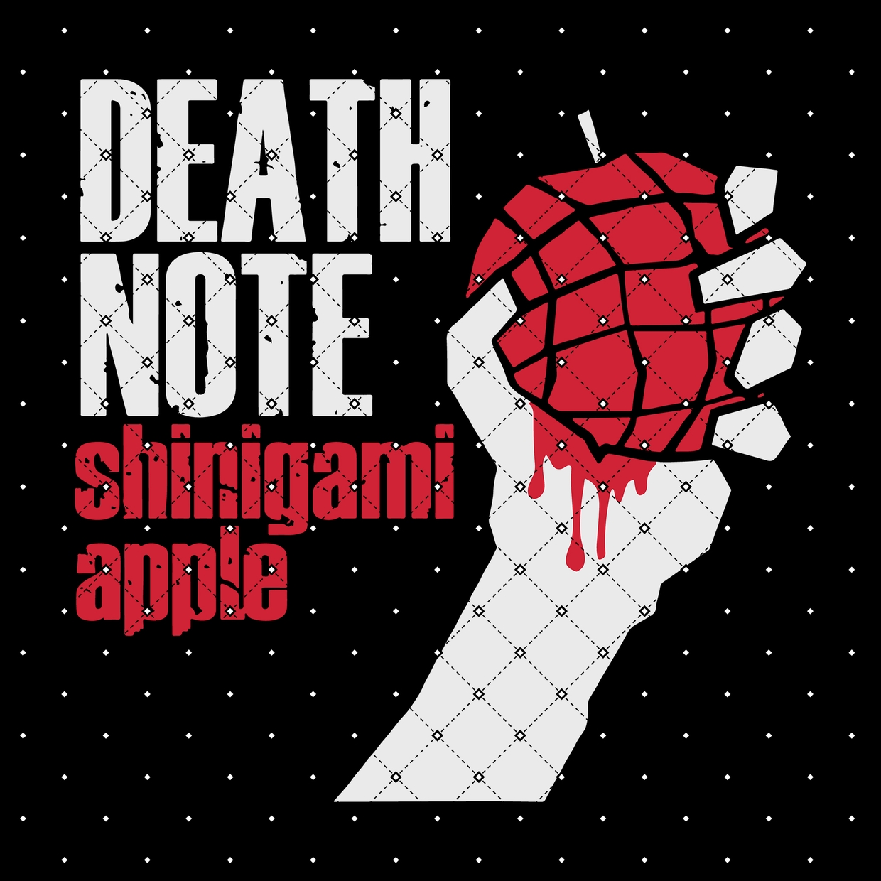 Death Note Shinigami Apple SVG, PNG, DXF, EPS File Download