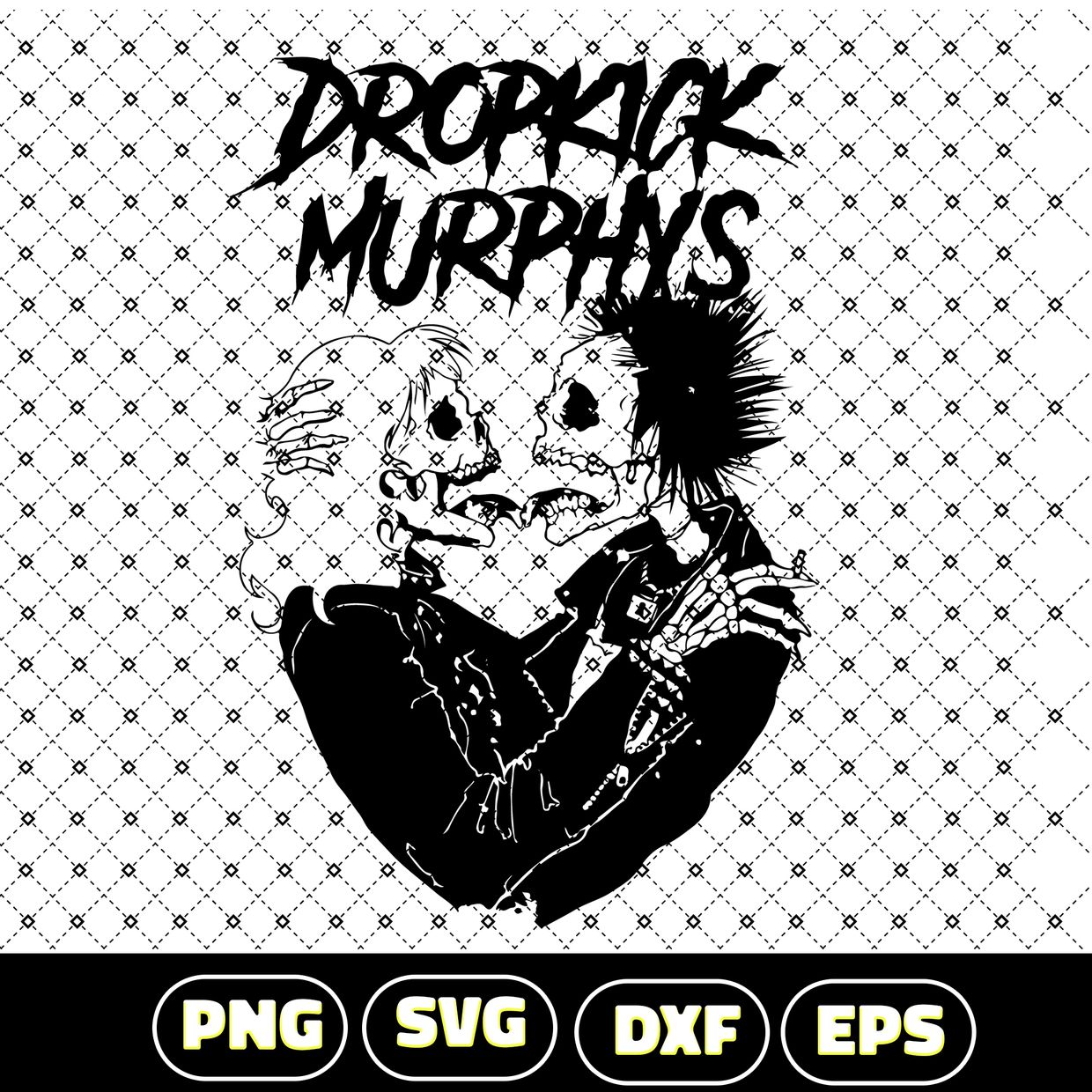 DropKick Murphy's SVG and PNG, EPS, DXF Instant Download