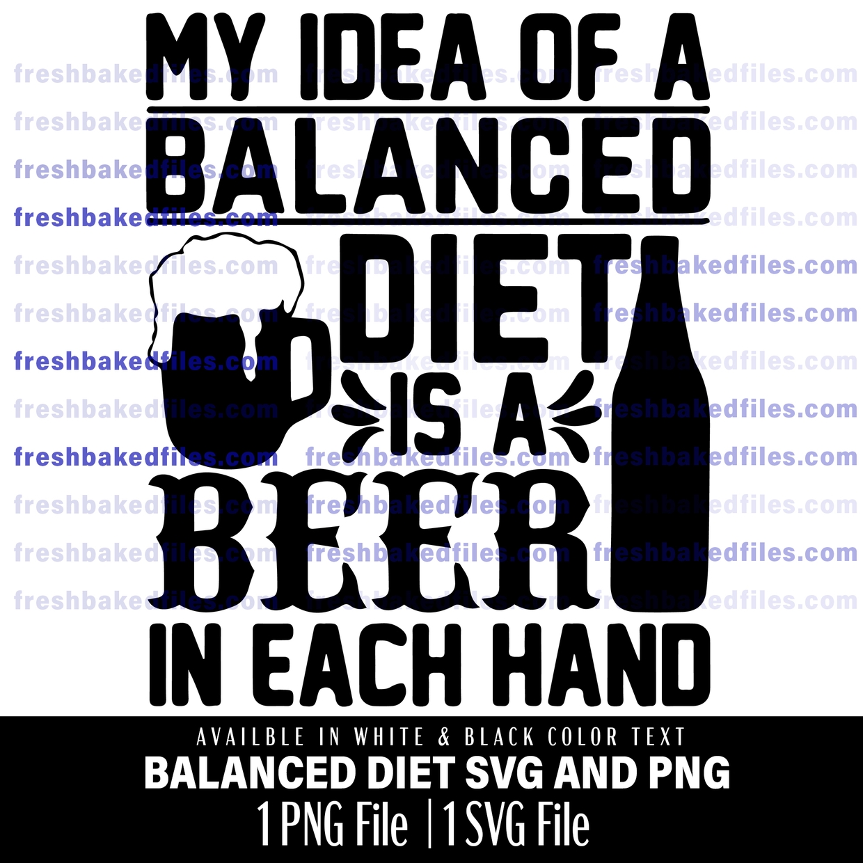 Beer Lovers SVG and PNG File for Instant Download