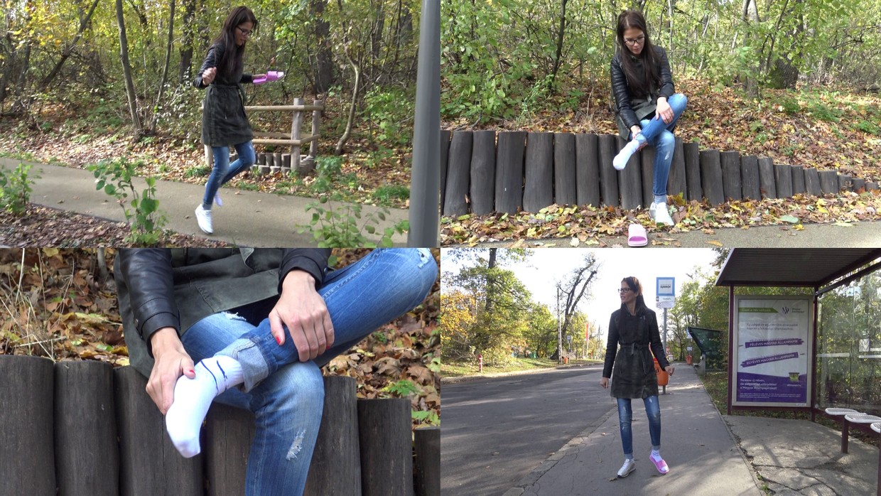 Angela - Weeks without shoe Part1