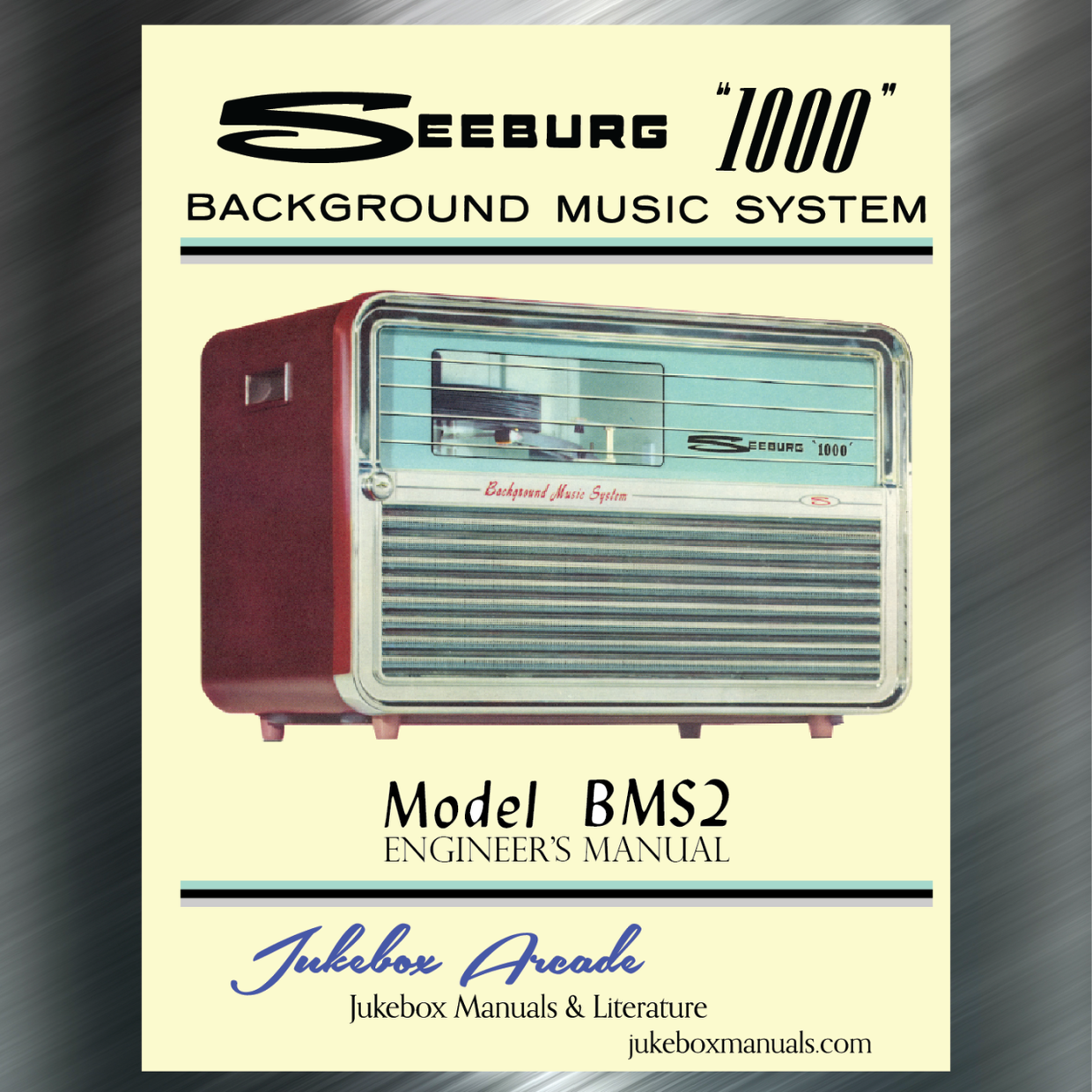 Seeburg 1000, Background Music System, BMS2, 1963, Engineer's Service ...