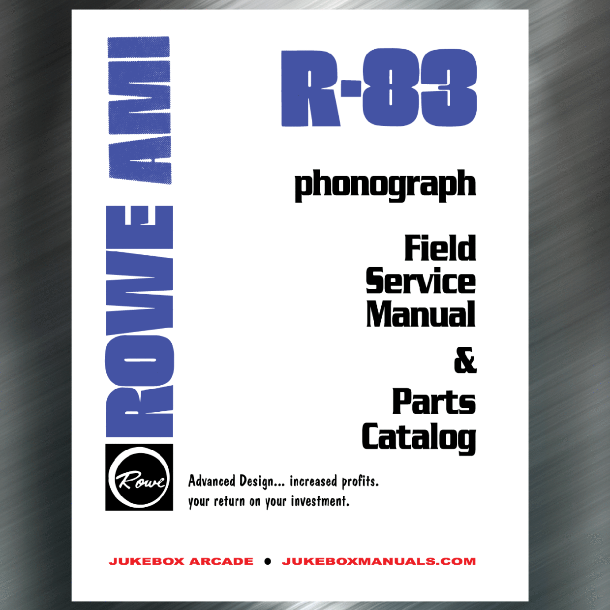 Rowe AMI R-83 (1979) Manual & Brochures