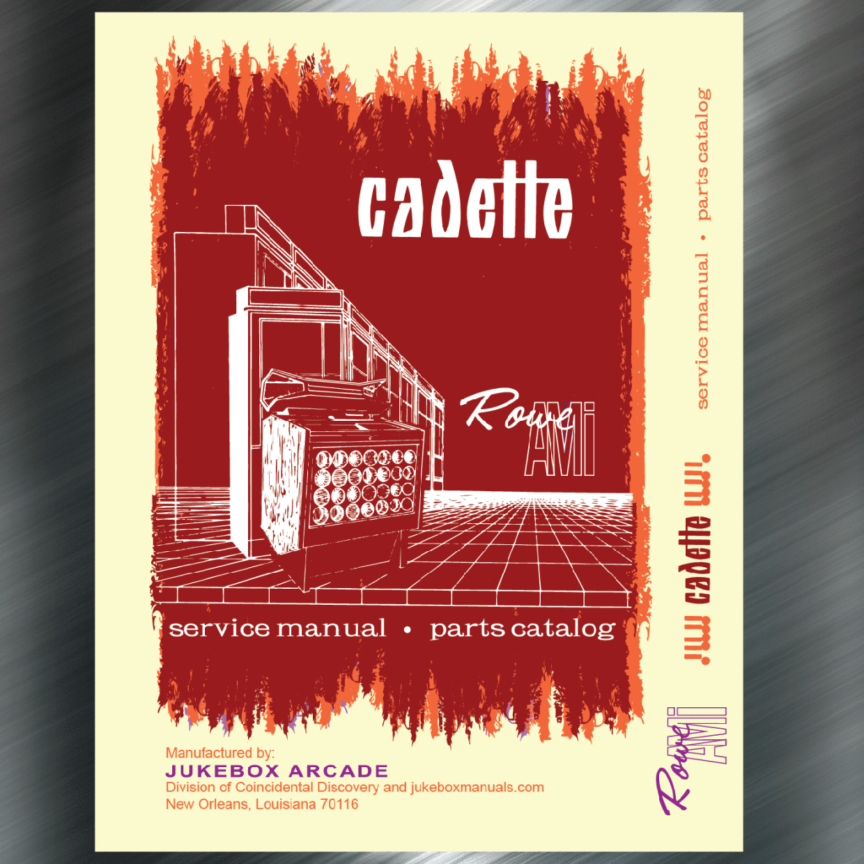 AMI / ROWE CMM-1 Cadette de Luxe (1968) Service & Parts Manual