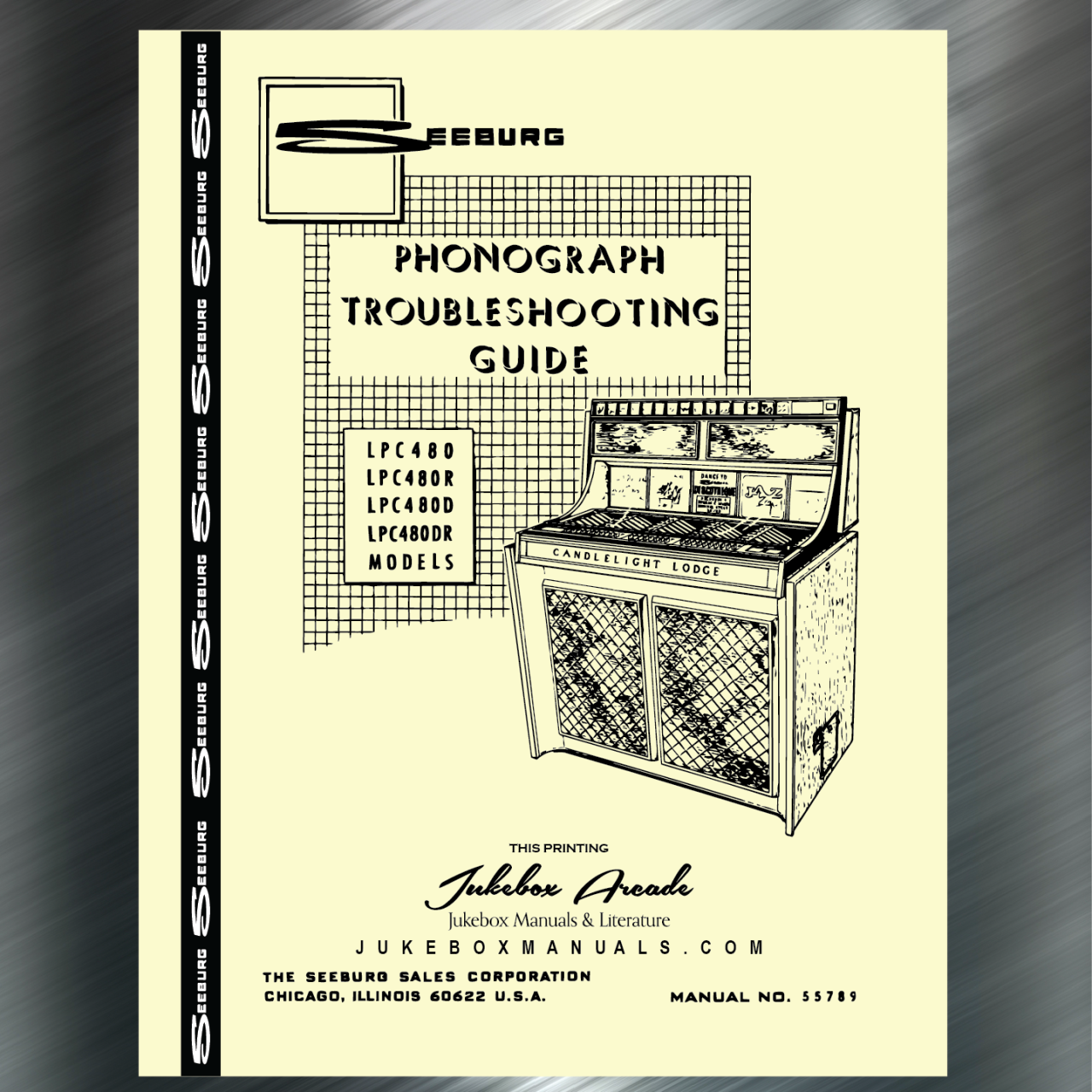 Wurlitzer 3600 “Super Star” (1972) Covers Models 3600,