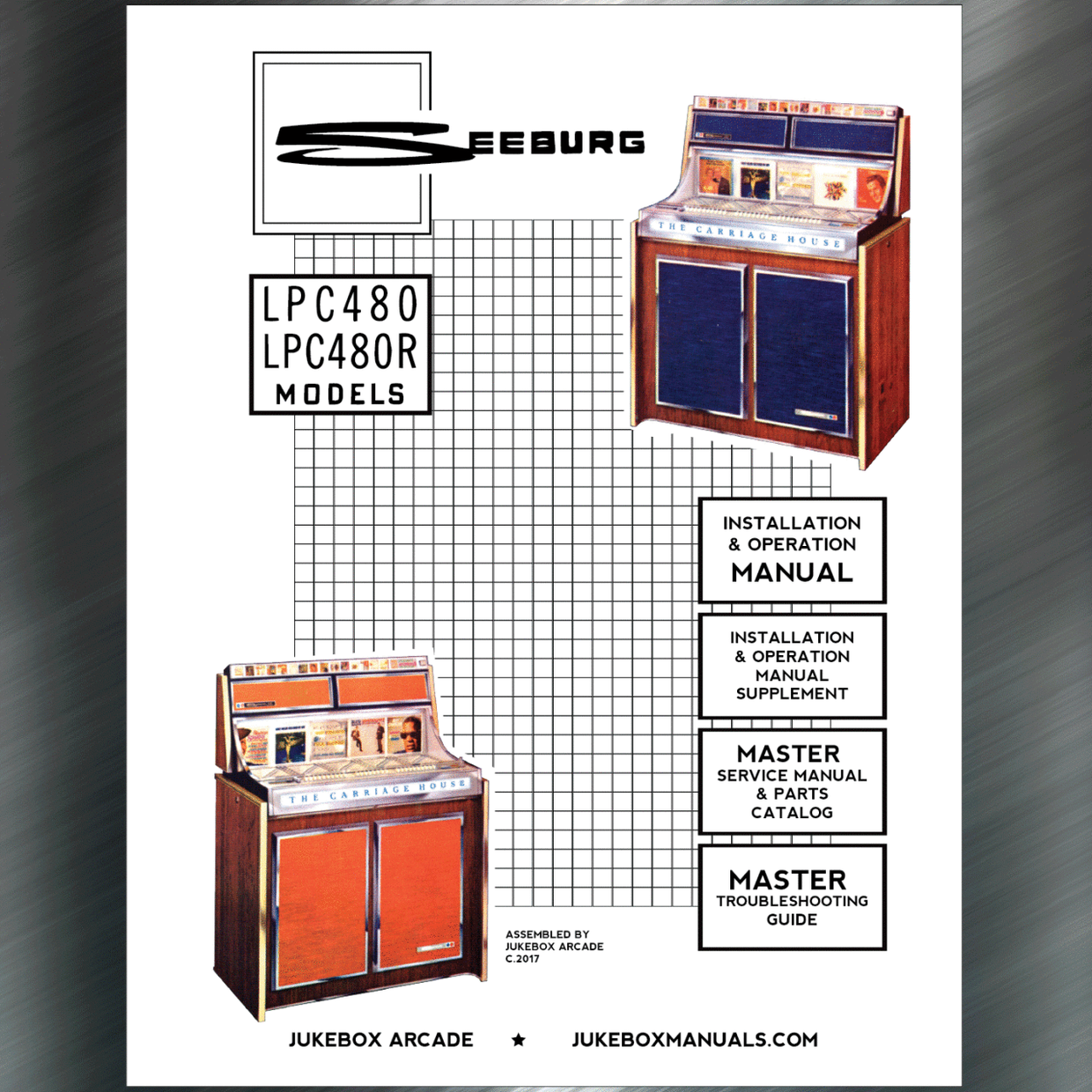 Seeburg Models LPC480, LPC480R, LPC480D and LPC480DR