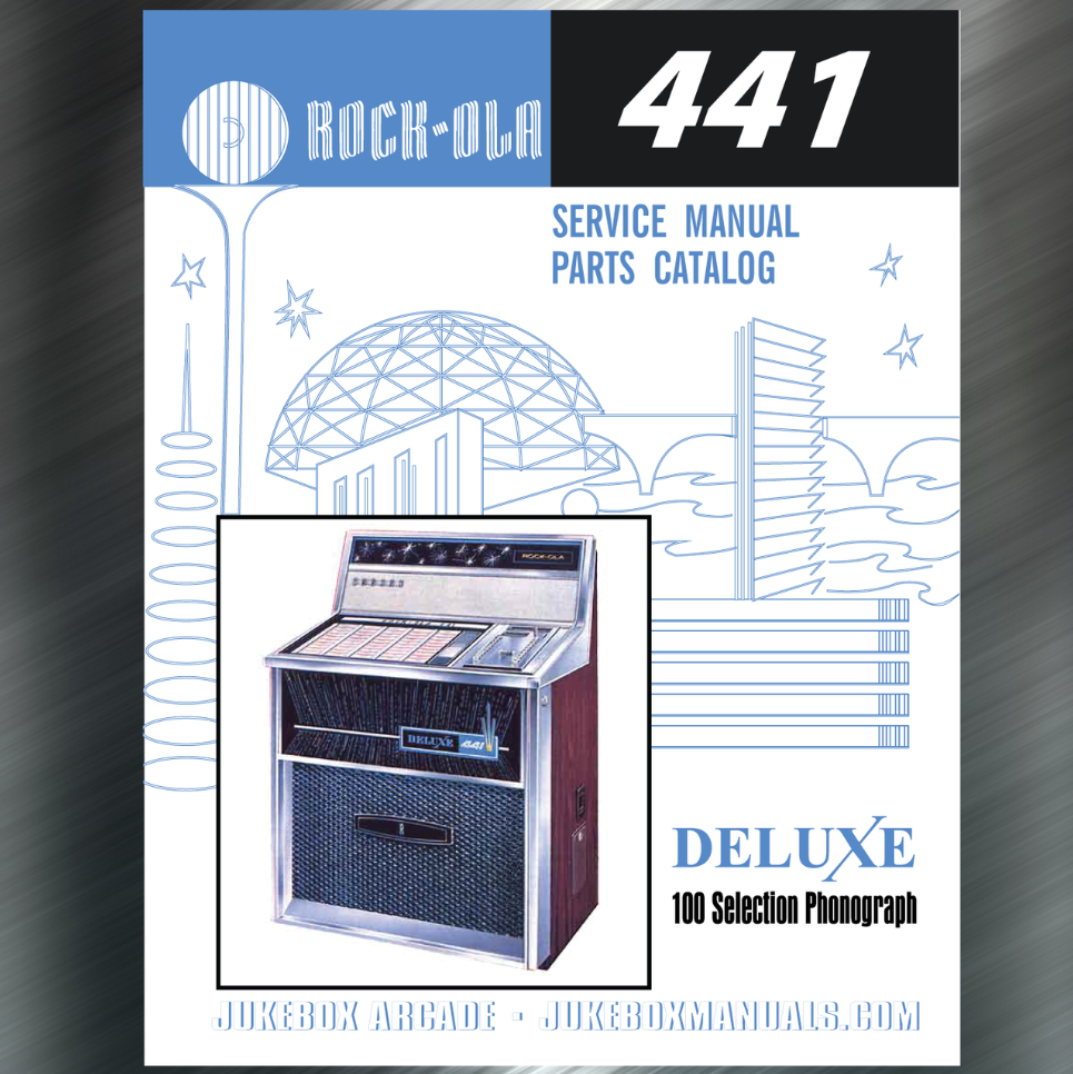 Rowe CTI-3 Console Phonograph Service and Parts Manual