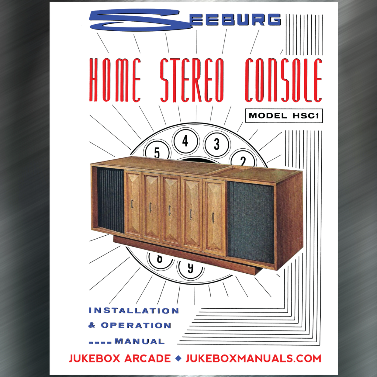 Seeburg Model HSC1 Installation and Instructions Manual